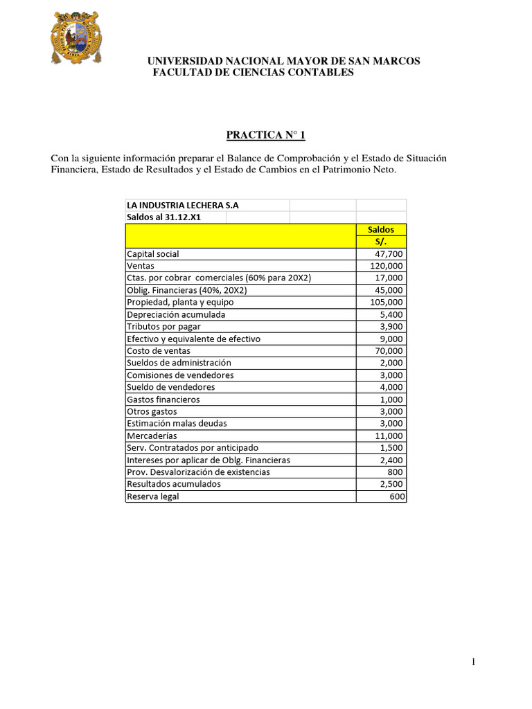 Casos - Formulación y Análisis de EEFF | PDF