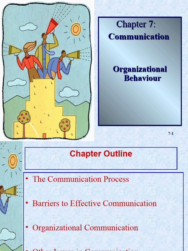 Chapter 7 Lecture - Communication | PDF
