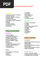 Checklist ENEM 2025 Pedro Assaad COMPLETO | PDF