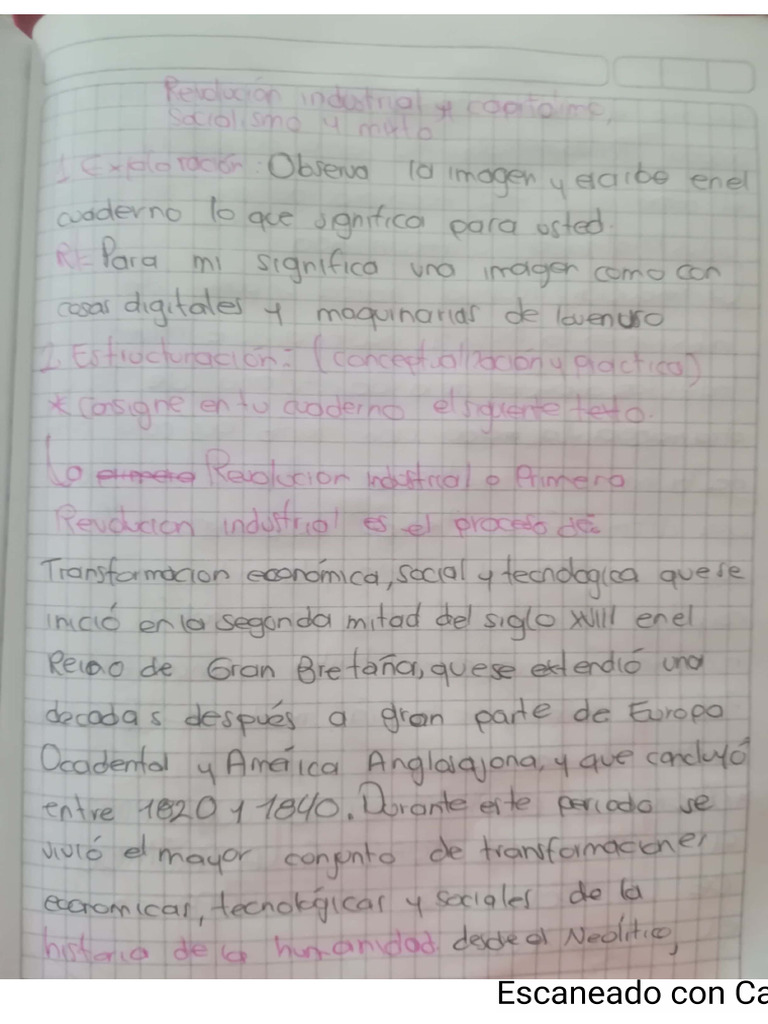 Revolucion Industrial y Capitalismo AUDREY NICOLL QUINTERO GOYENECHE ...