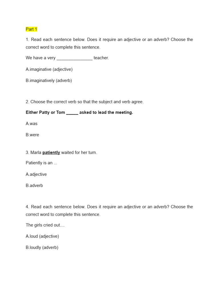 RLA Exam Practices | PDF