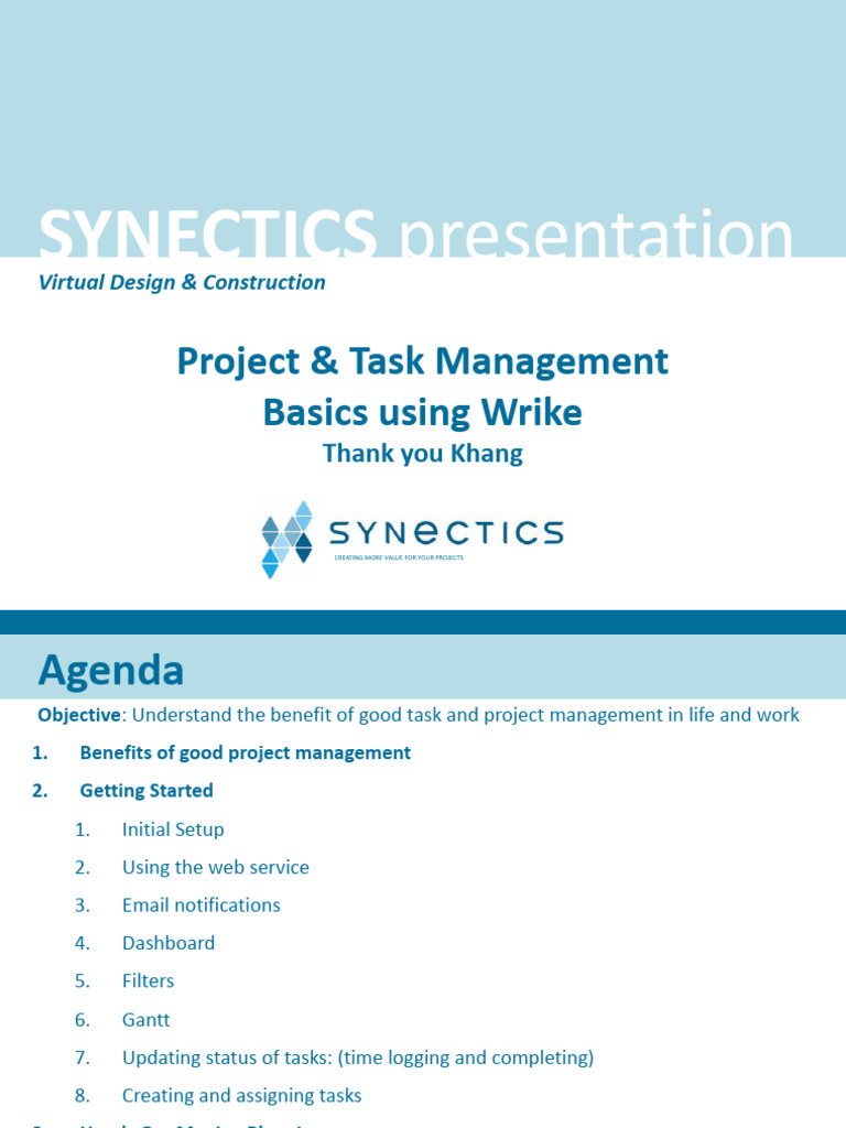 Wrike Basics | Download Free PDF | Project Management | Business