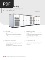 Sungrow PowerTitan 2.0 Datasheet | PDF | Electric Power | Power (Physics)