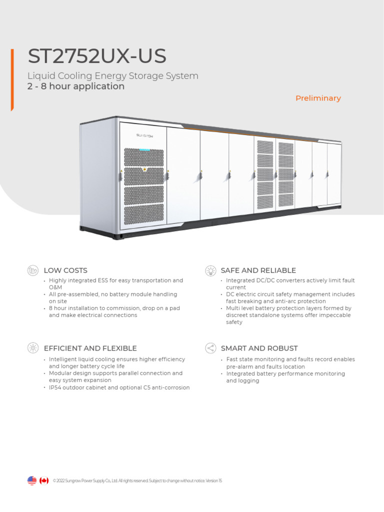 DS 20220225 ST2752UX-US Datasheet V15 EN | PDF | Computers