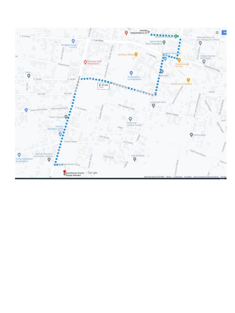 Recorrido de Desfile 20 de Noviembre 2023 | PDF