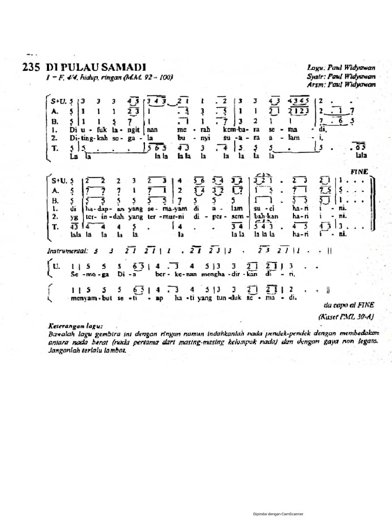 Di Pulau Samadi | PDF