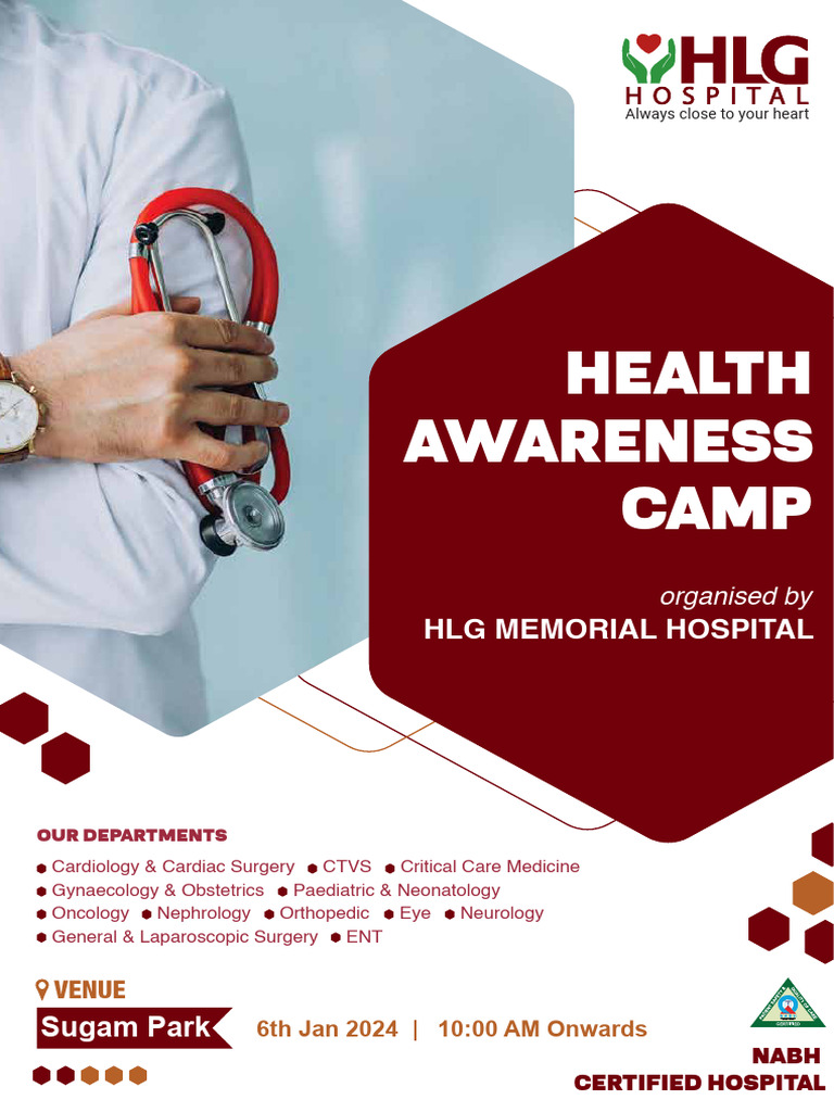 General HLG Health Awareness Camp Booklet-1 | PDF