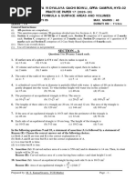 S Chand Class 8 Maths Solution | PDF | Area | Circle