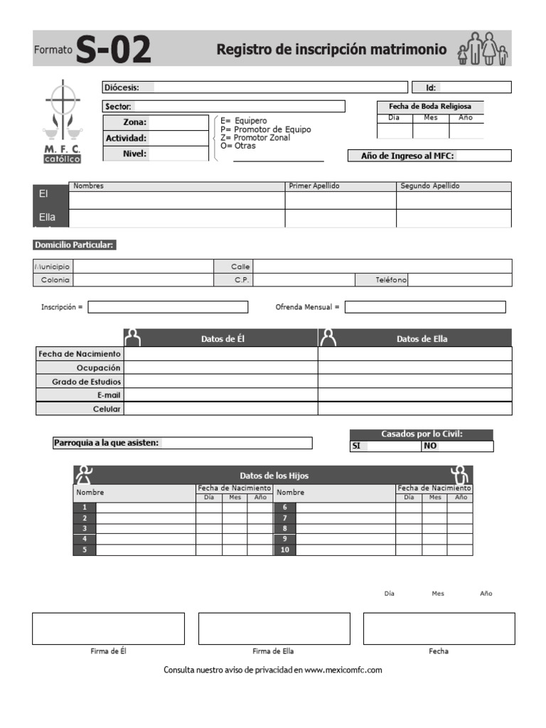 Formato S 02 | PDF