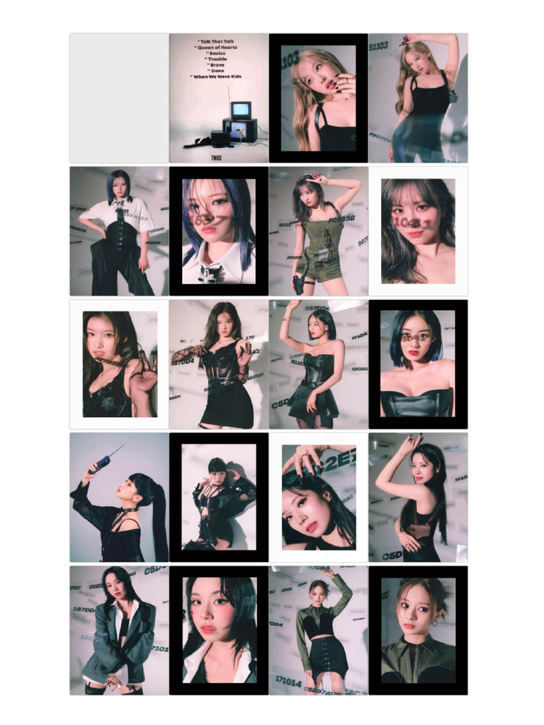 Mini Album 'Between 1&2' Ver. Cryptographic TWICE | PDF