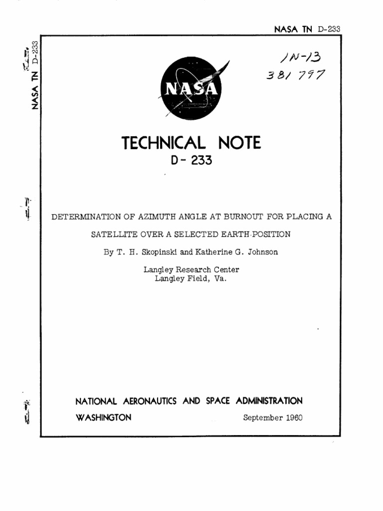 Orbital Calculations | PDF