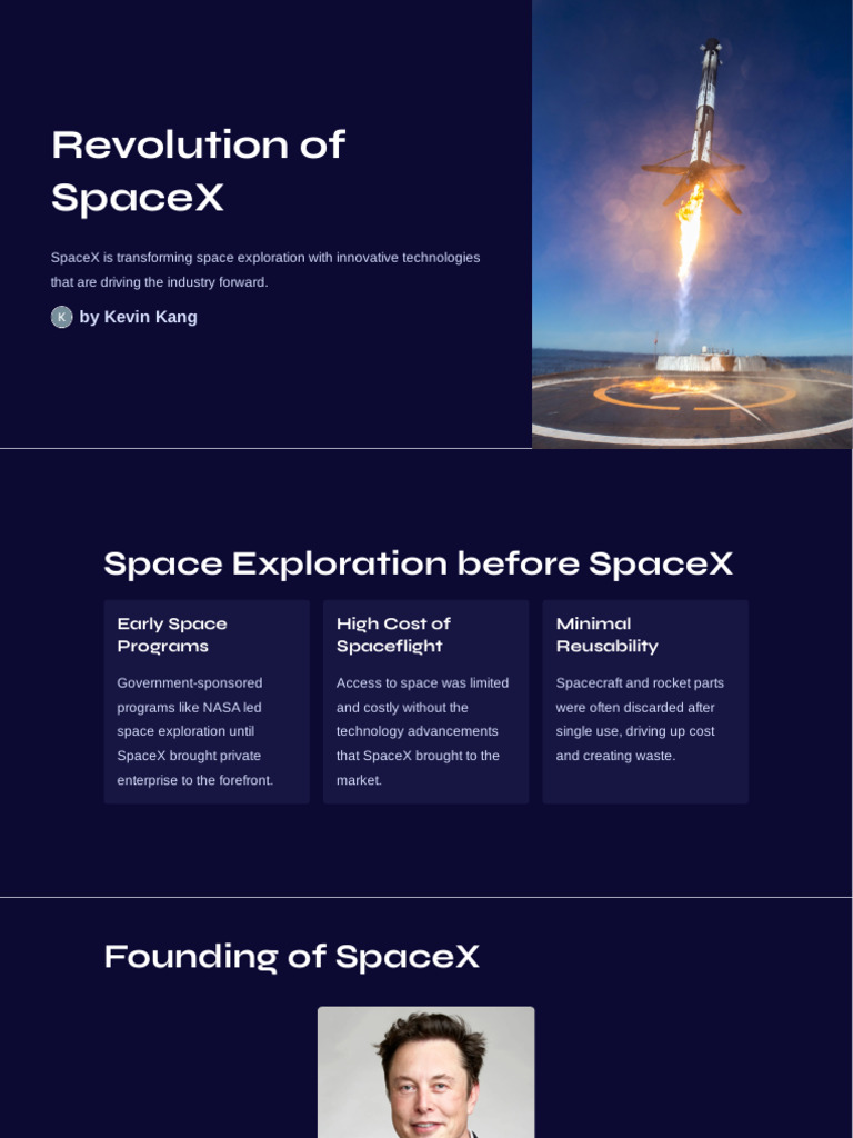 Revolution of SpaceX | PDF