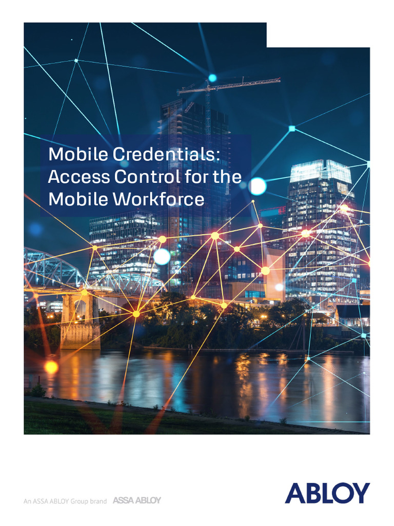 Mobile Credentials for Workforce Access Control | PDF | Business