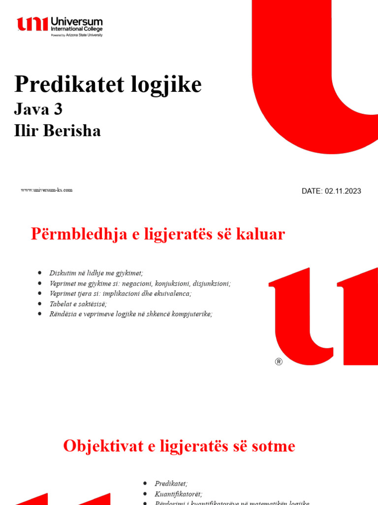 Predikatet Logjike | PDF