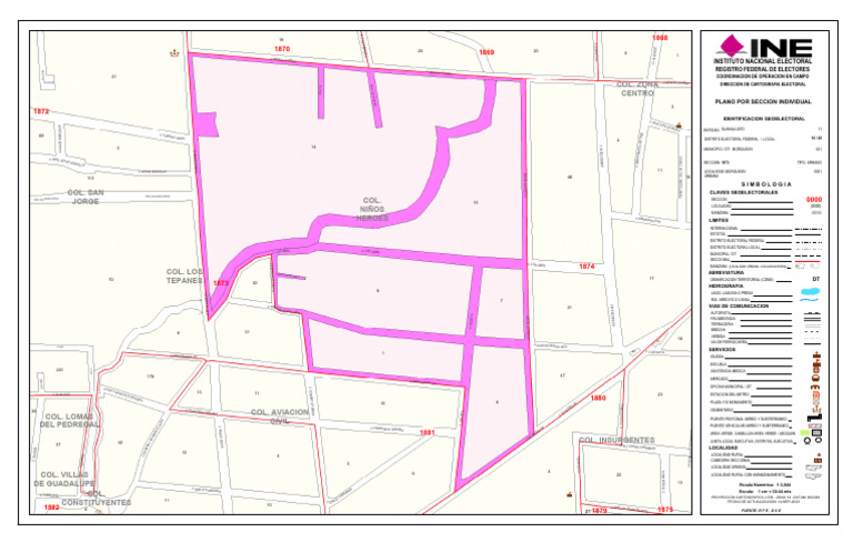Mapa Electoral del Centro de Moroleón | PDF | México
