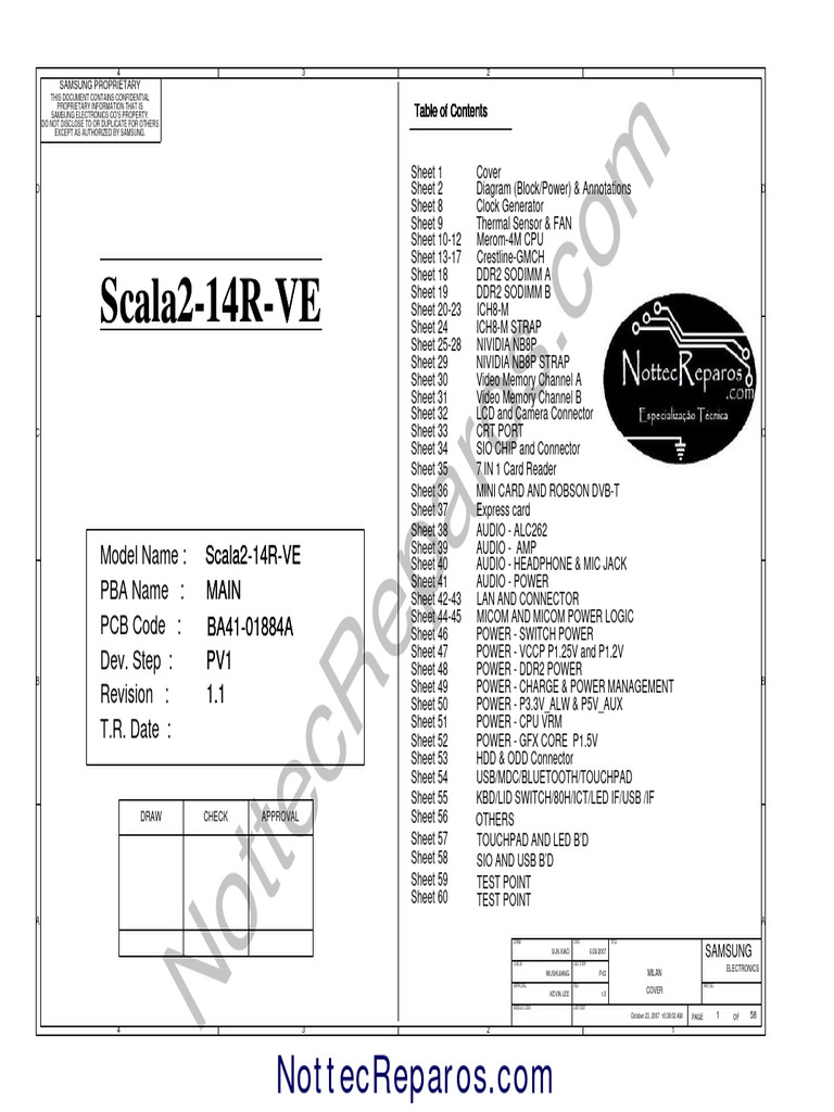 Scala2-14R-VE BA41-01884A (DIAGRAMAS - COM.BR) | PDF