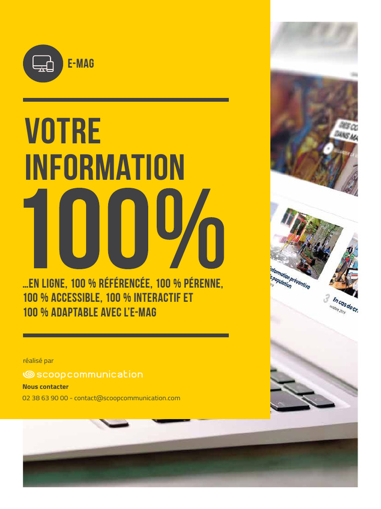 Plaquette E-Mag Scoop Communication | PDF