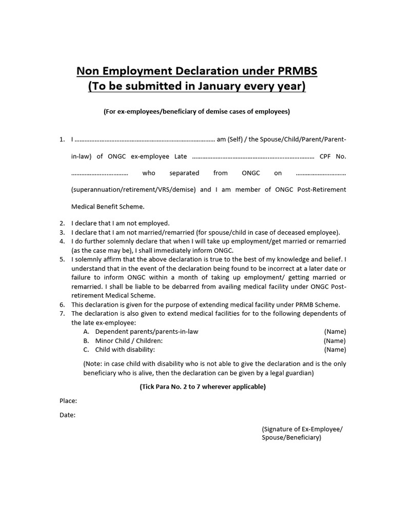 Ex Employee 311223 | PDF | Law