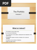 Edexcel A Level Drama Portfolio Guidance | PDF | Human Communication