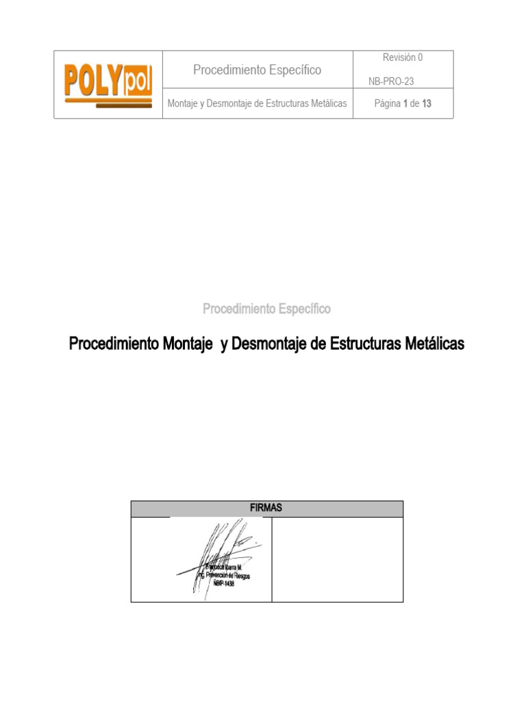 Montaje y Desmontaje de Estructuras Metalicas | PDF | Soldadura | Construcción