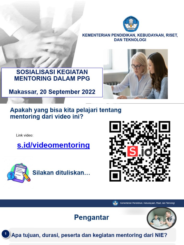 Materi Presentasi Mentoring Skills - Cons | PDF | Bisnis