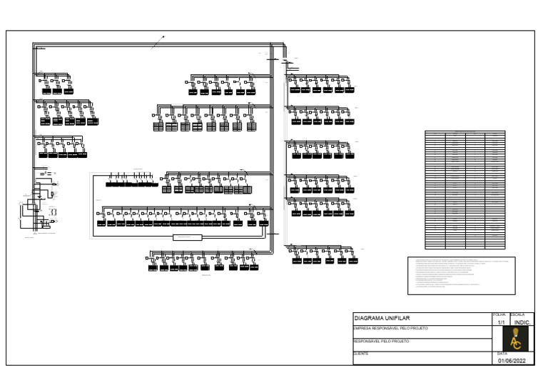 Diagrama Trifilar Com DR - Realco Comercio de Alimentos | PDF