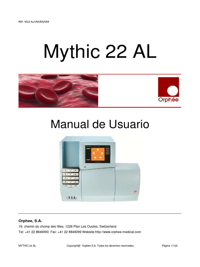 Orpheé Mythic 22 AL User Manual ESP | PDF | Radio | Frecuencia de radio
