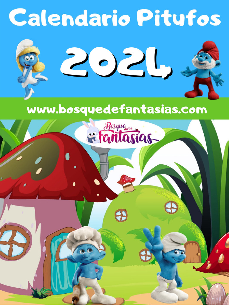 CALENDARIO PITUFOS 2024 | PDF