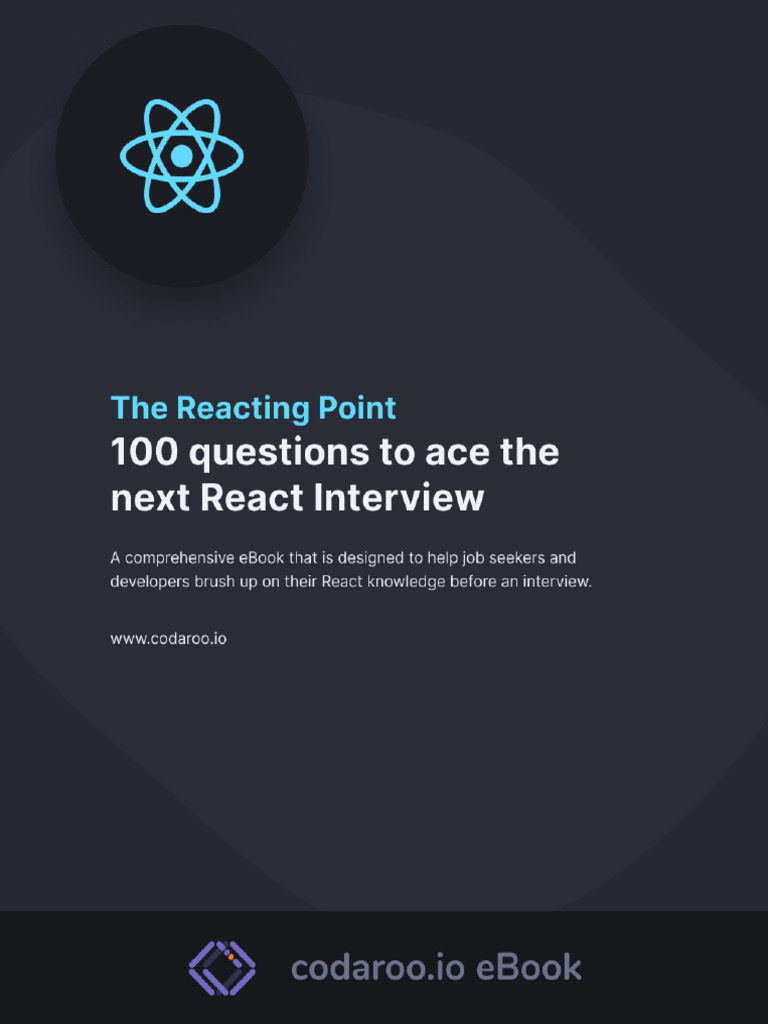 100 Questions and Ans To Ace React Interview | PDF