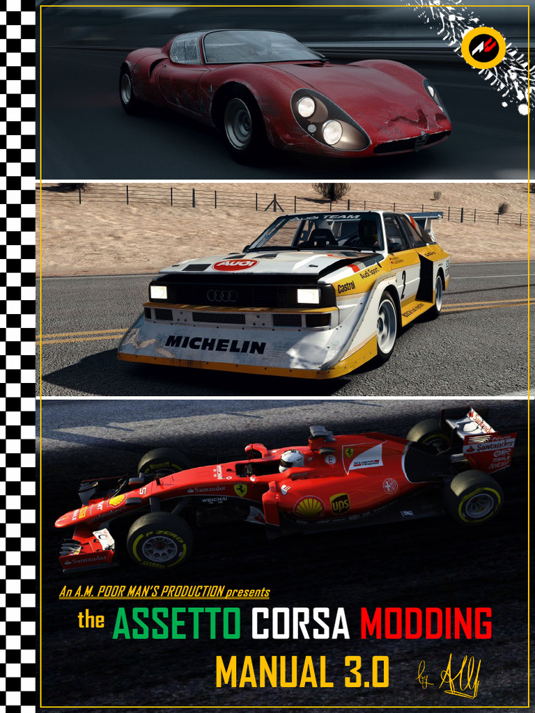 Assetto Corsa Modding Manual 3.0 - 0.33revd | PDF