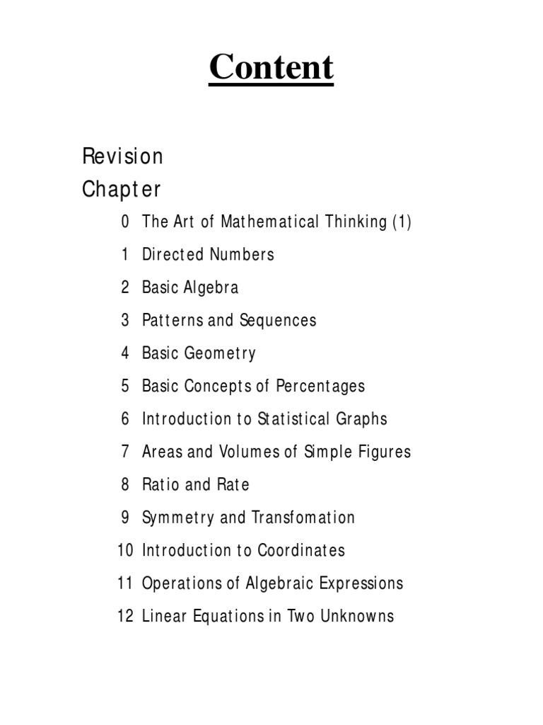 S1 Maths 1 ST Term | PDF | Triangle | Angle