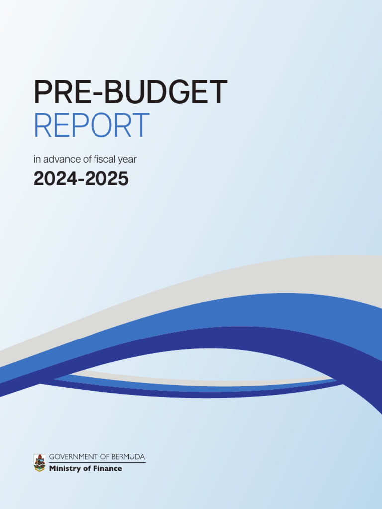 Bermuda Pre-Budget Report 2024-2025 | PDF | Finance & Money Management ...