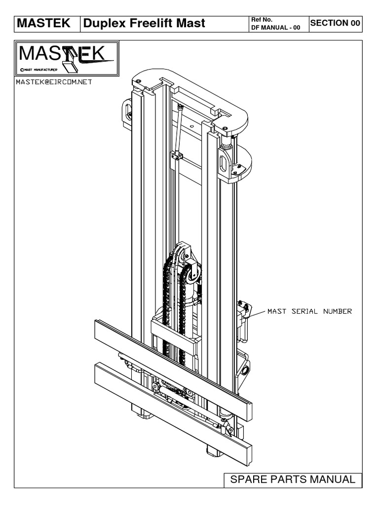 C5500XL Mastek C4000 Freelift Manual (Searchable) MASTIL LIRQUEN | PDF