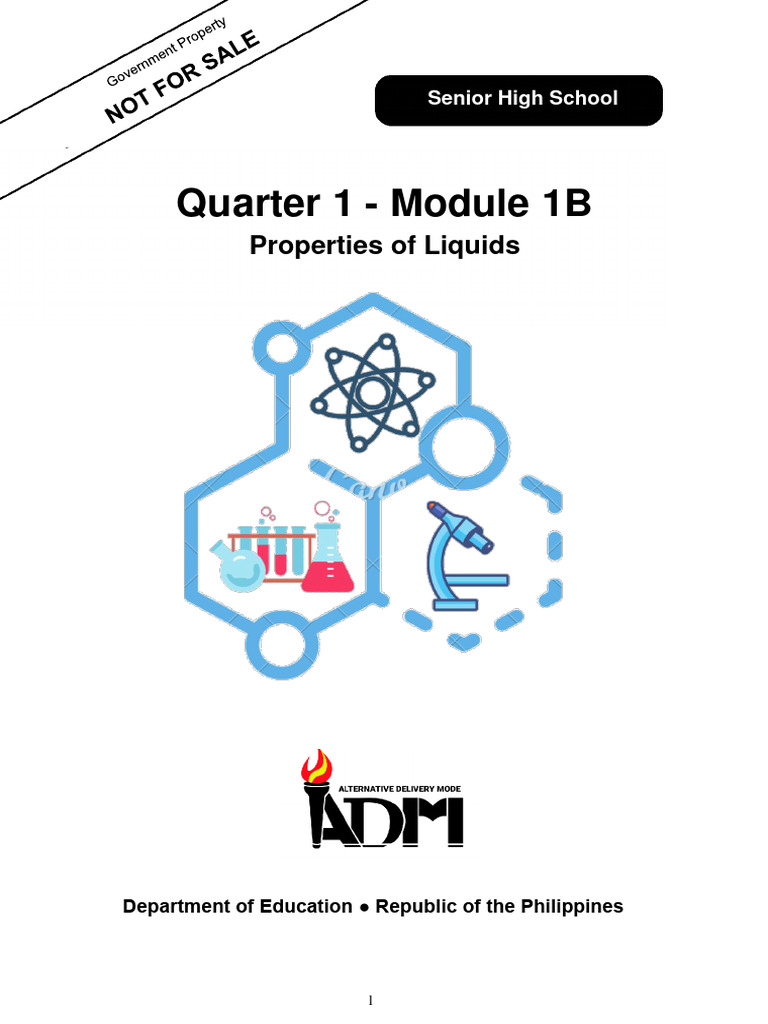 Q1 Module1B Properties-Of-Liquids v5 | PDF
