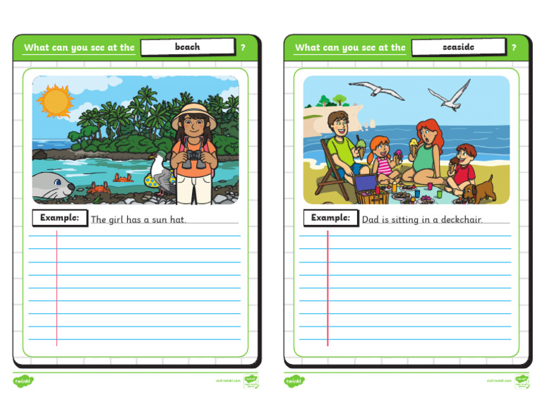 Summer Writing Stimulus Picture Resource Pack | PDF