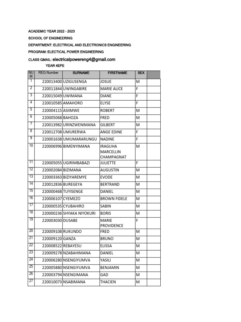 ACADEMIC YEAR 2023 UPD | PDF