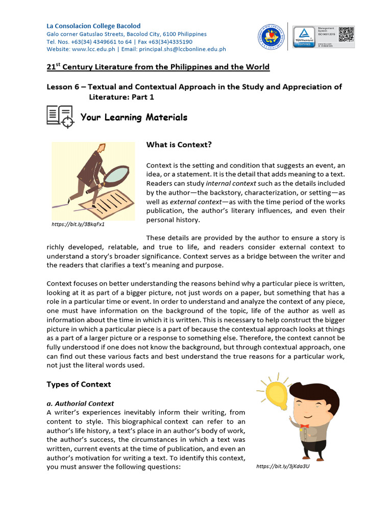 What Is Context | PDF