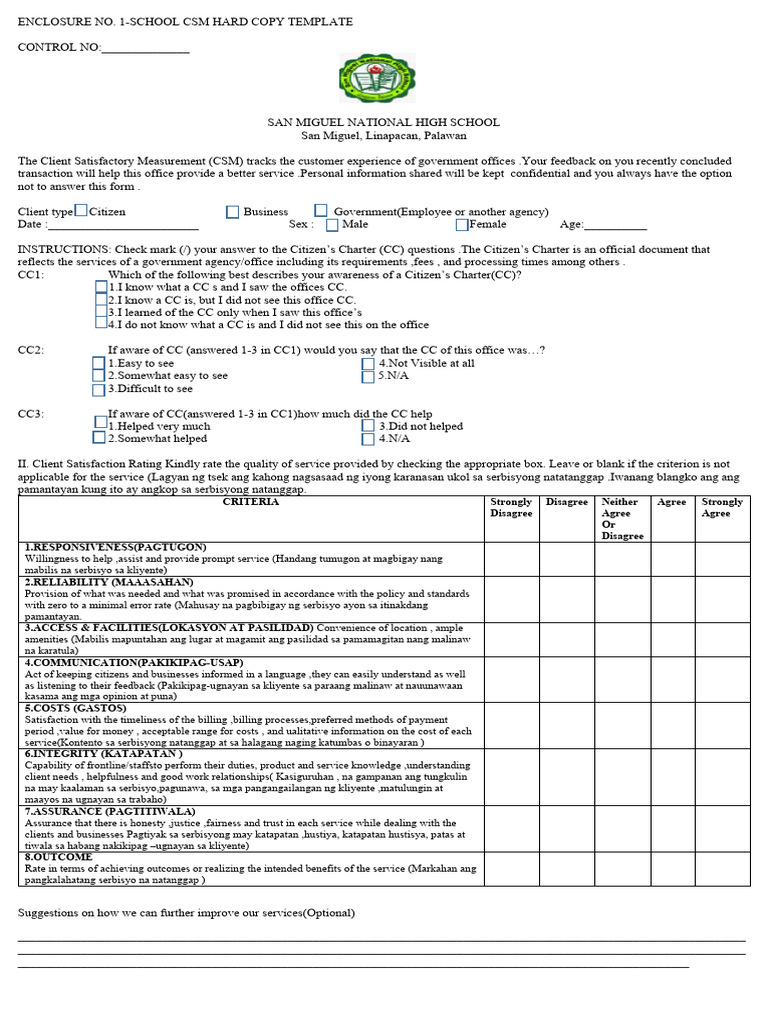 final-csm-form-2 | PDF