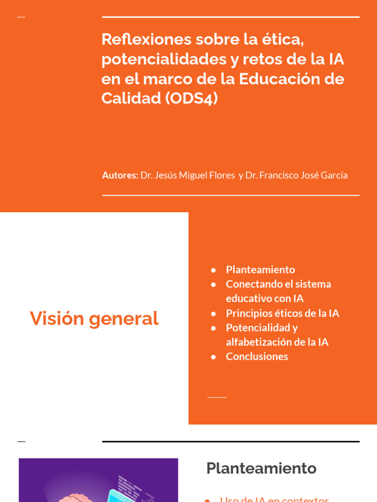 Reflexiones Sobre La Ética, Potencialidades y Retos de La IA en El ...