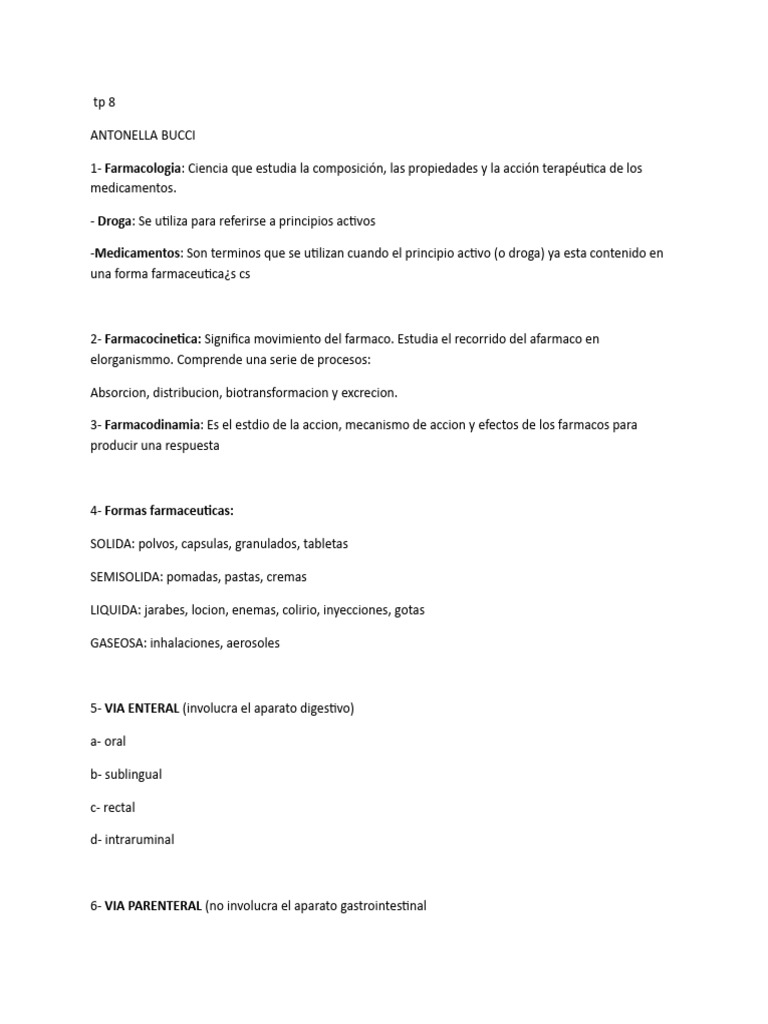 TP 8 Antonella Bucci | PDF