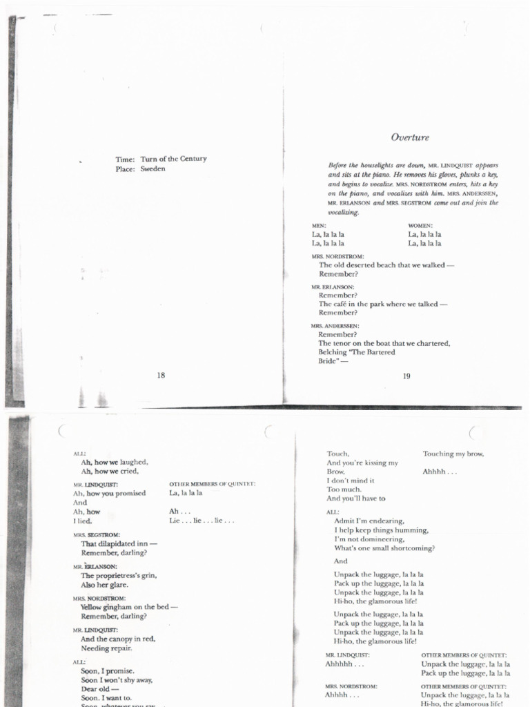 ALNM Script Act I | PDF