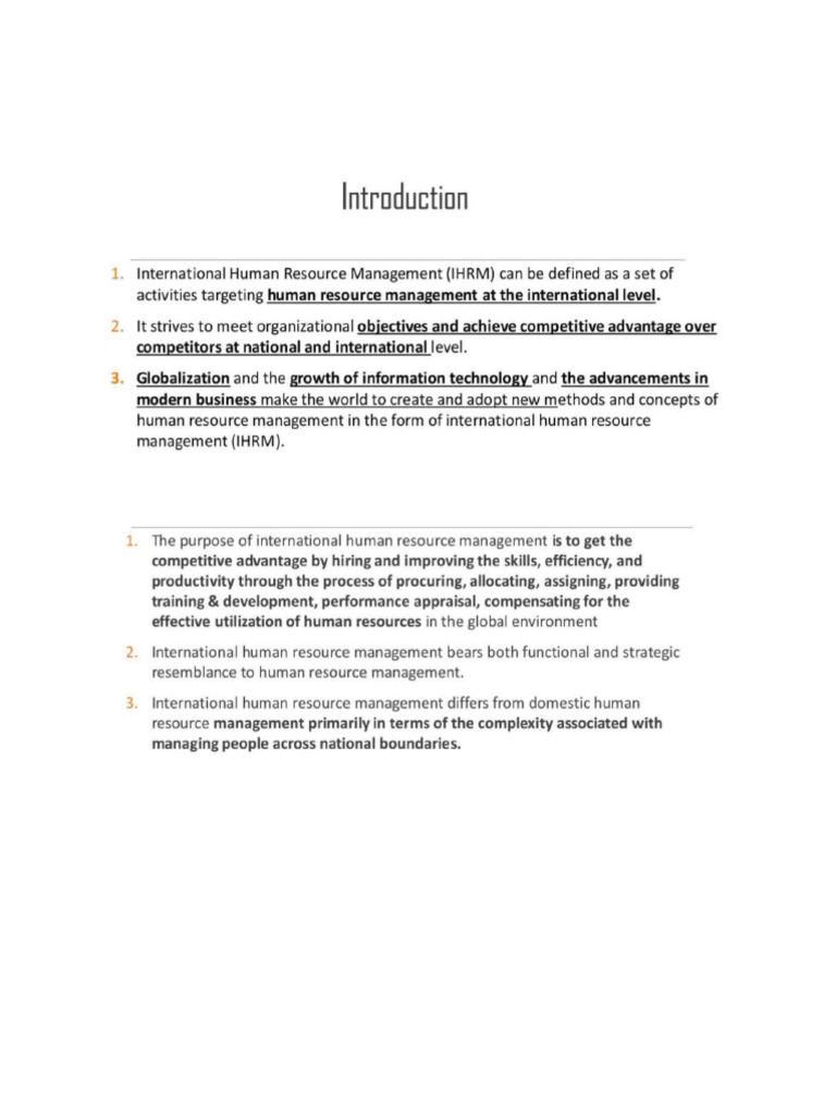 Ihrm Unit-1 | Download Free PDF | Attitude (Psychology) | Behavior