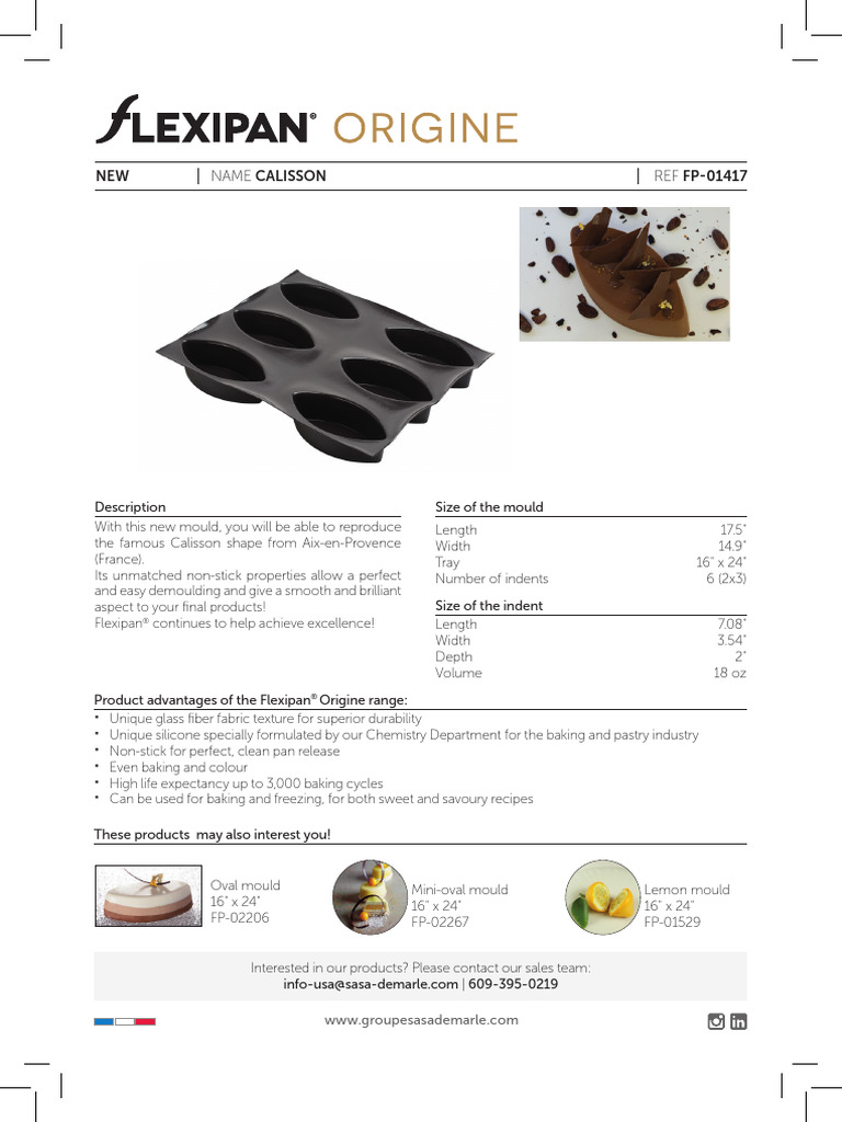 Flexipan Calisson US | PDF