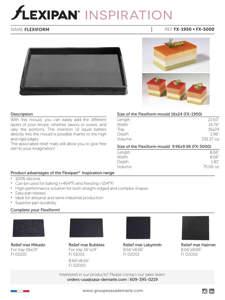 Flexipan_Flexiform_FX_US | PDF