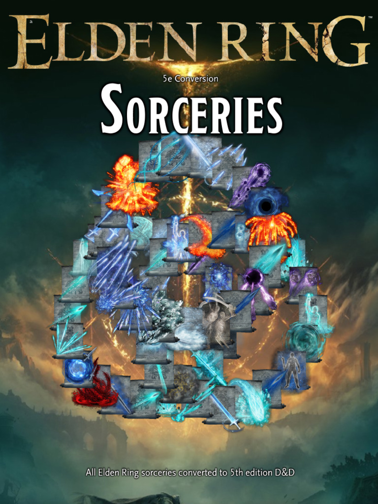 Geoho6 Elden Ring 5e Conversion Sorceries | PDF