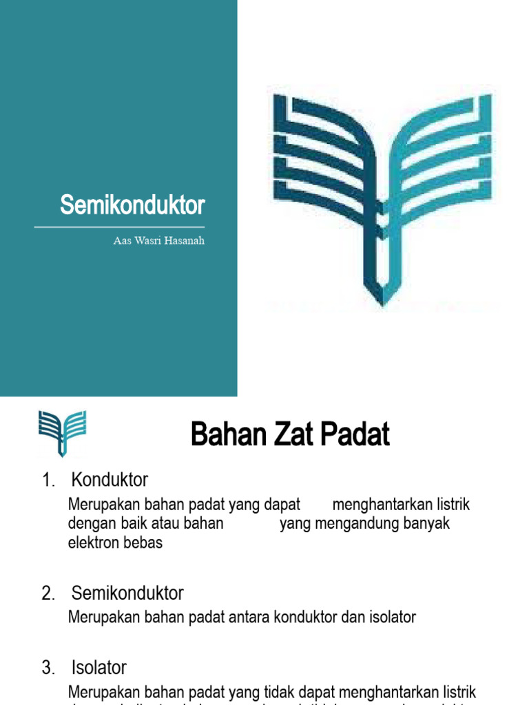 Definisi dan Contoh Semikonduktor | PDF