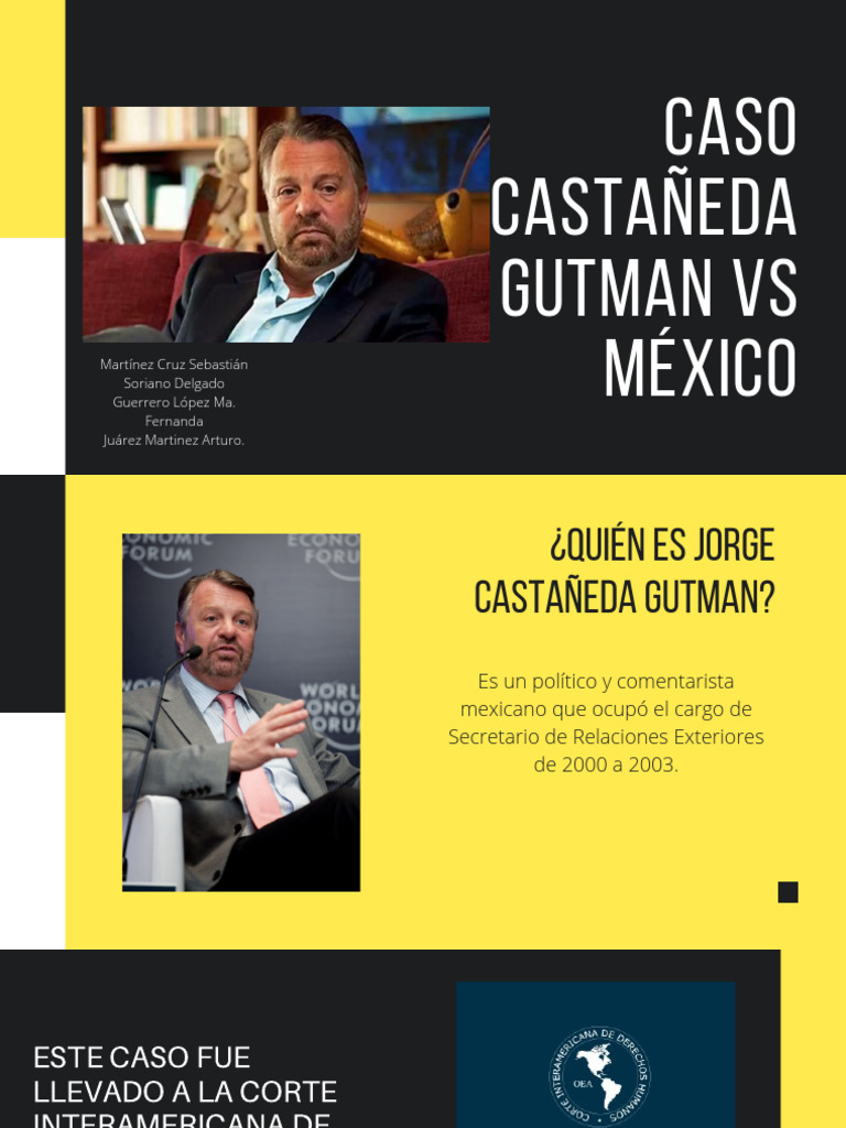 Caso Castañeda Gutman vs México | PDF