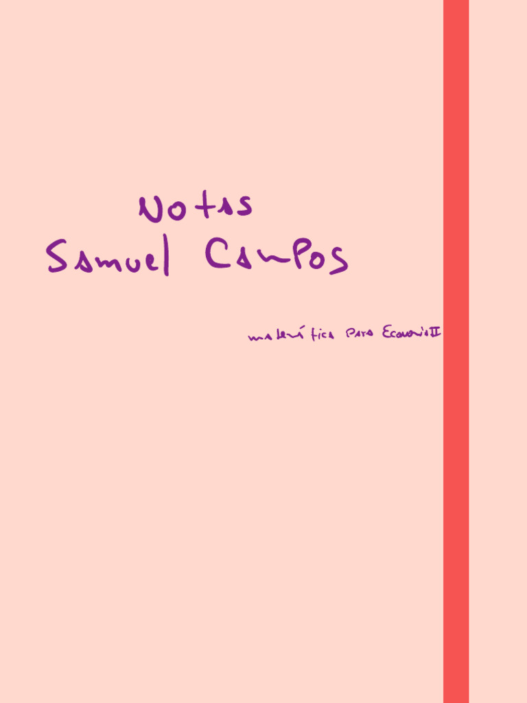 Notas Samuel Campos | PDF