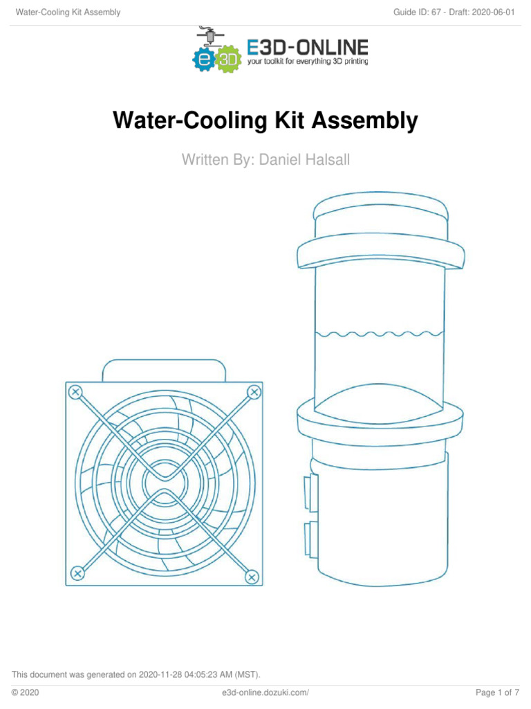 Water Cooling Assembly Guide (Edition 1) | PDF