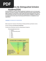 Biodiversity and Classification Grade 10 | PDF